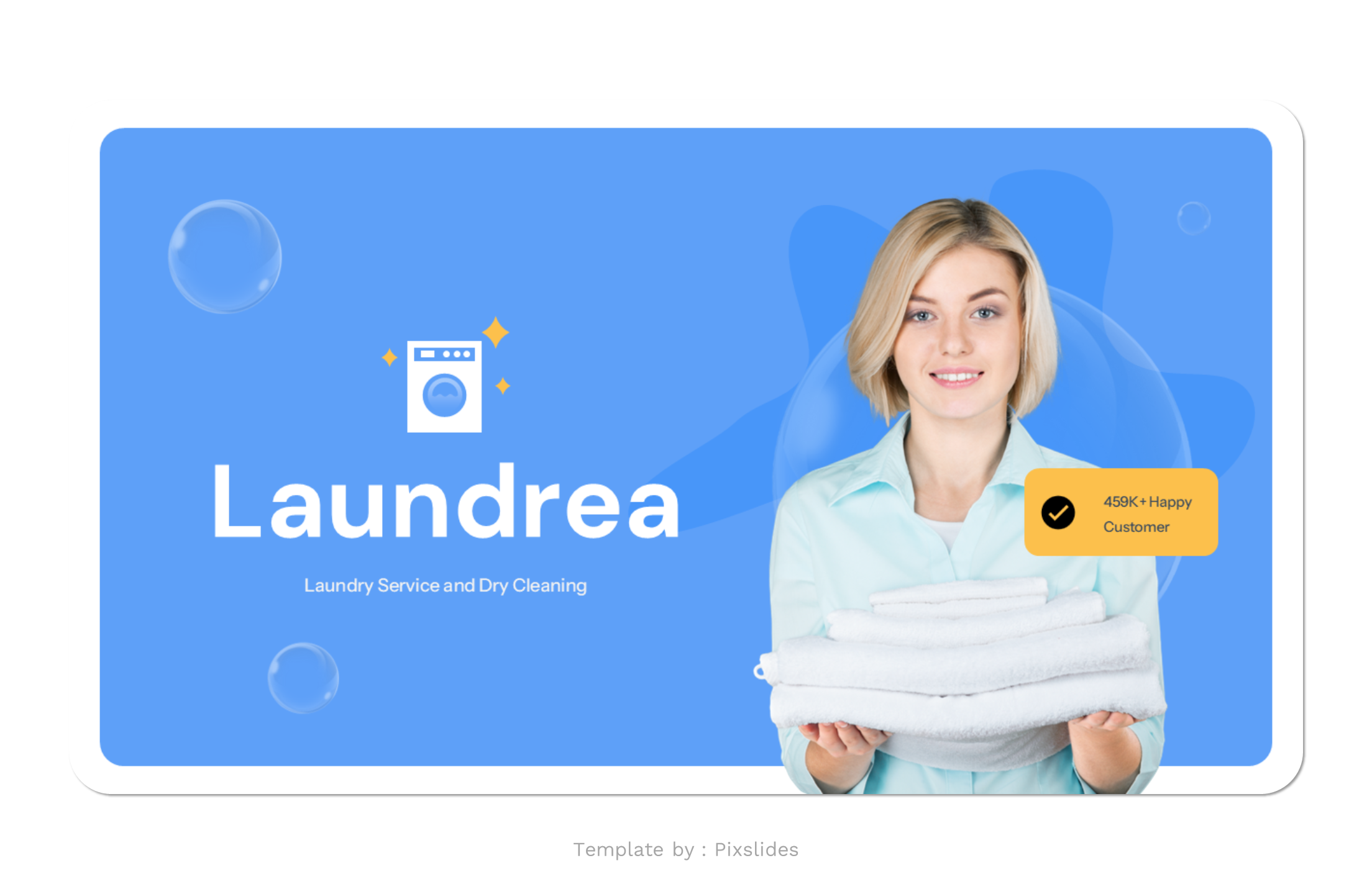 Laundrea - Laundry Service & Dry Cleaning Keynote Presentation ...