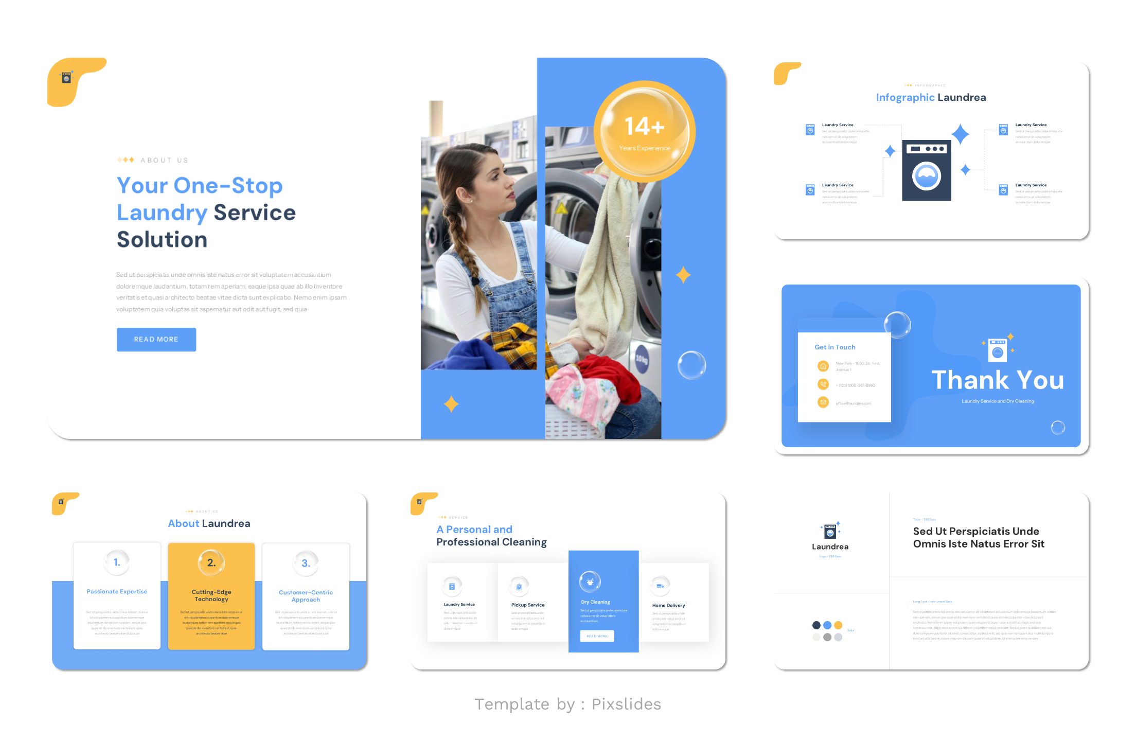 Laundrea - Laundry Service & Dry Cleaning Keynote Presentation ...