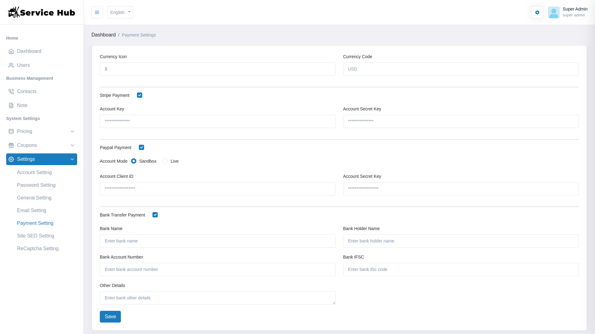Service Hub SaaS - Vehicle Repair Center Management by smartwebinfotech