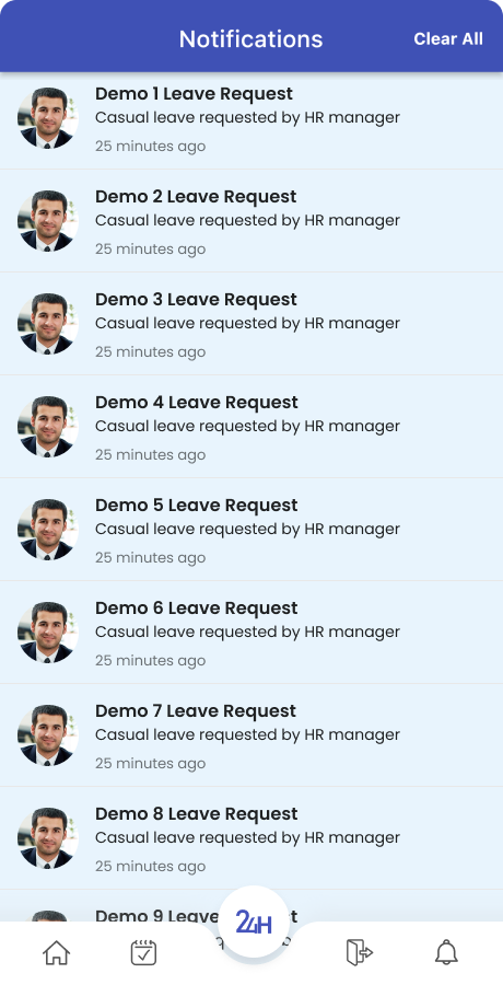 Complete HRM | Web & Mobile with selfie attendance system by onesttech