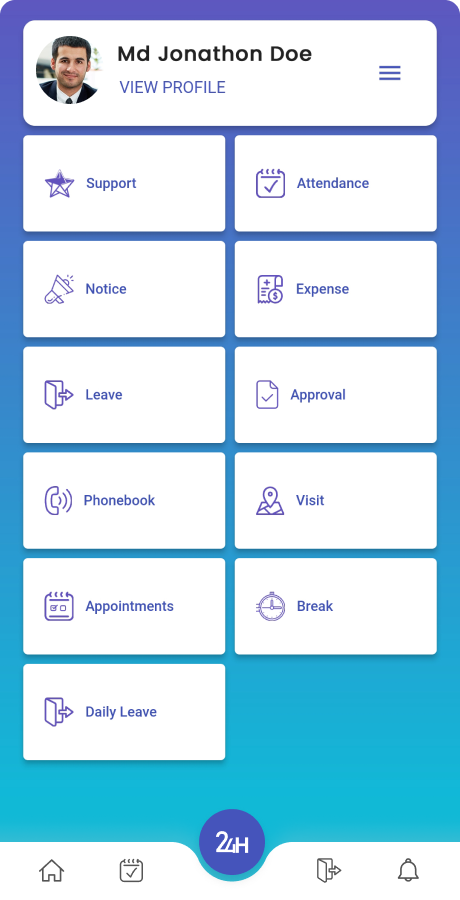 Complete HRM | Web & Mobile with selfie attendance system by onesttech