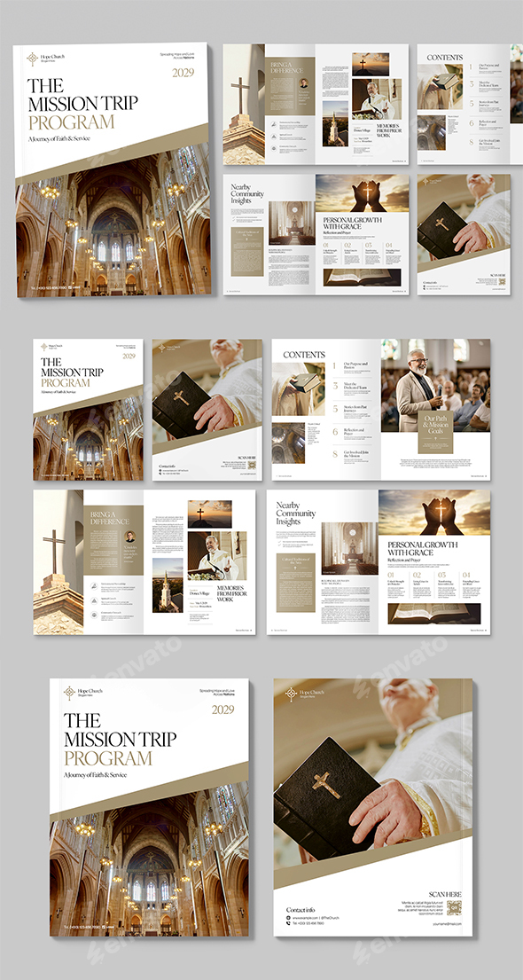 Church Brochure Samples 10+ Church Brochure Examples And Ideas To