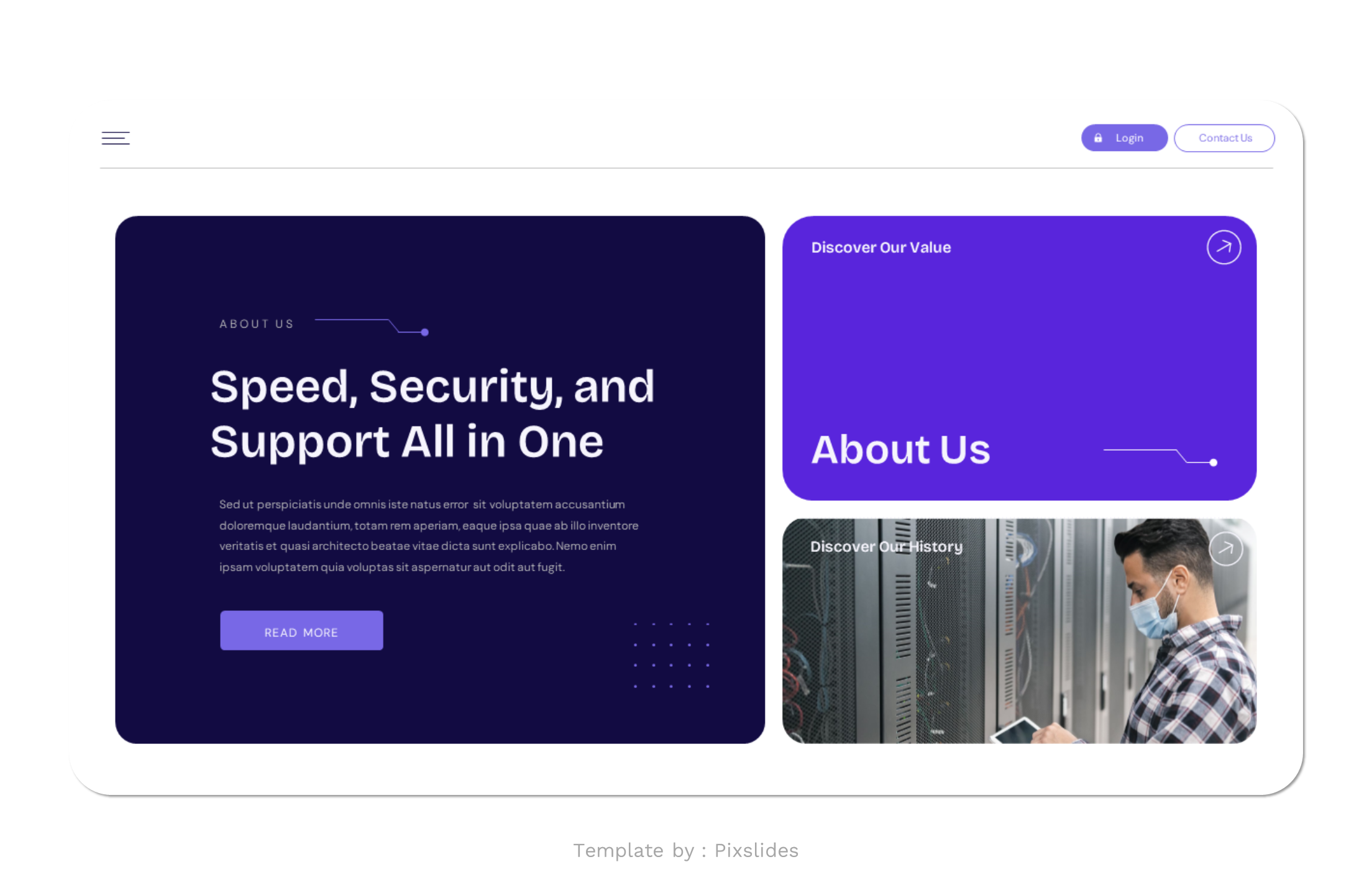 Webhost - Web Hosting & Cloud Server PowerPoint Presentation Template ...