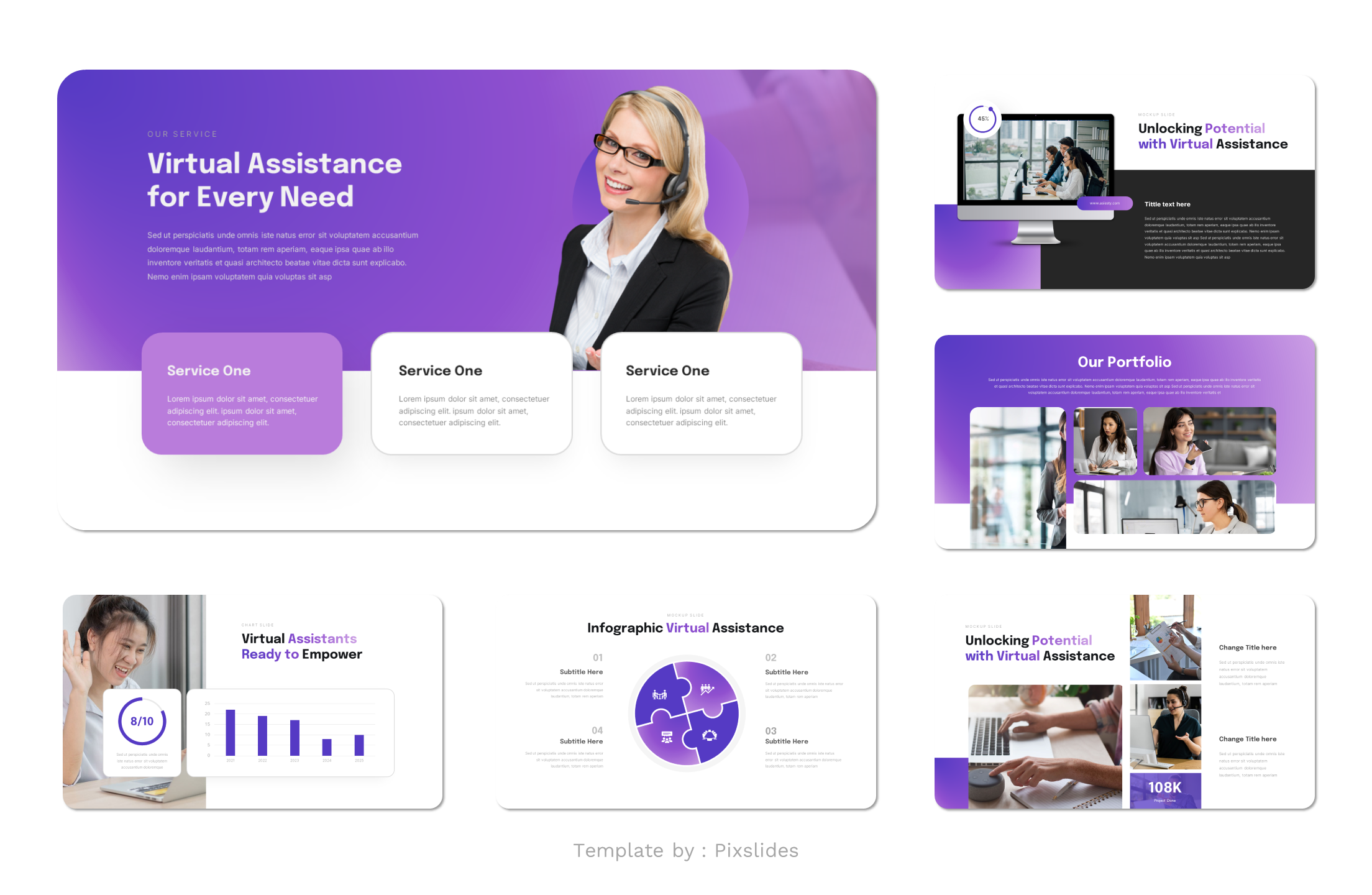 Asiesty - Virtual Assistant PowerPoint Presentation Template ...
