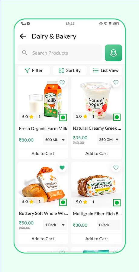 eGrocer - Online Multi Vendor Grocery Store, eCommerce Flutter Full App ...