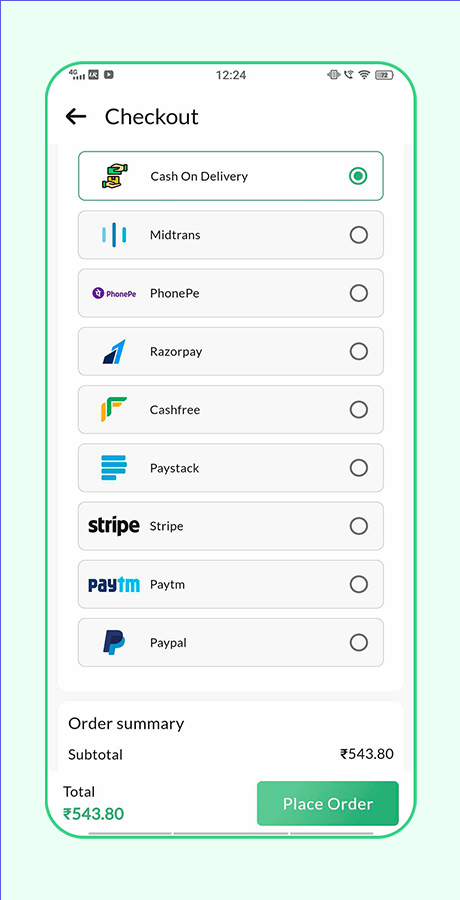 eGrocer - Online Multi Vendor Grocery Store, eCommerce Flutter Full App ...