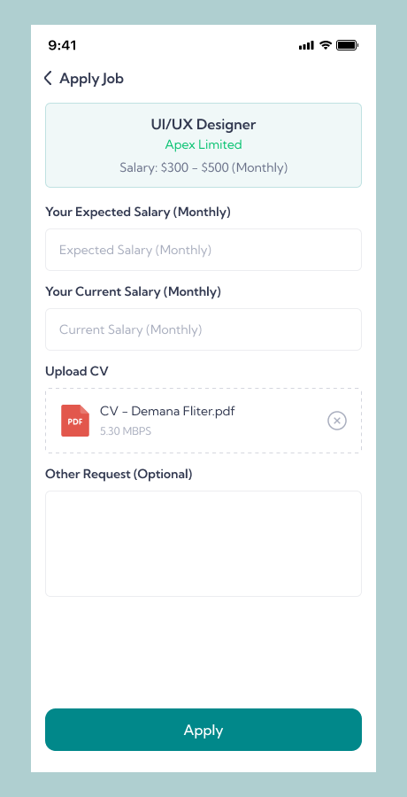 JobNect - The Job Seeking & Finding Applicant App by BugBuild-Labs