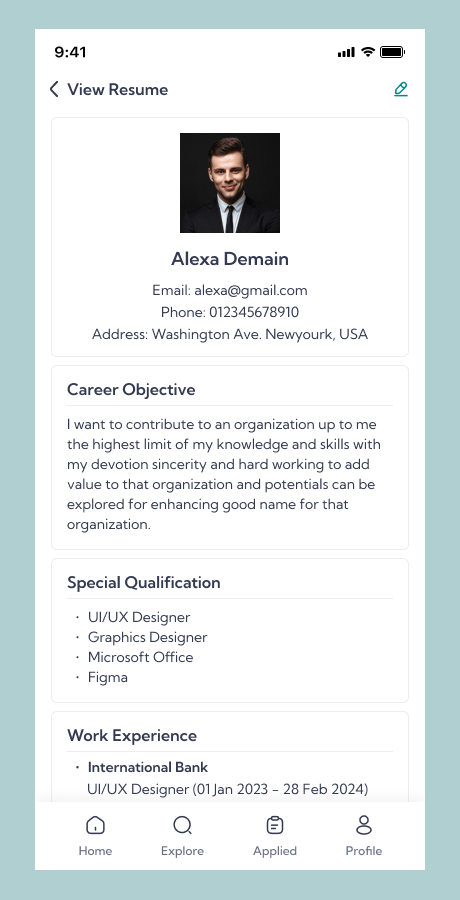 JobNect - The Job Seeking & Finding Applicant App by BugBuild-Labs