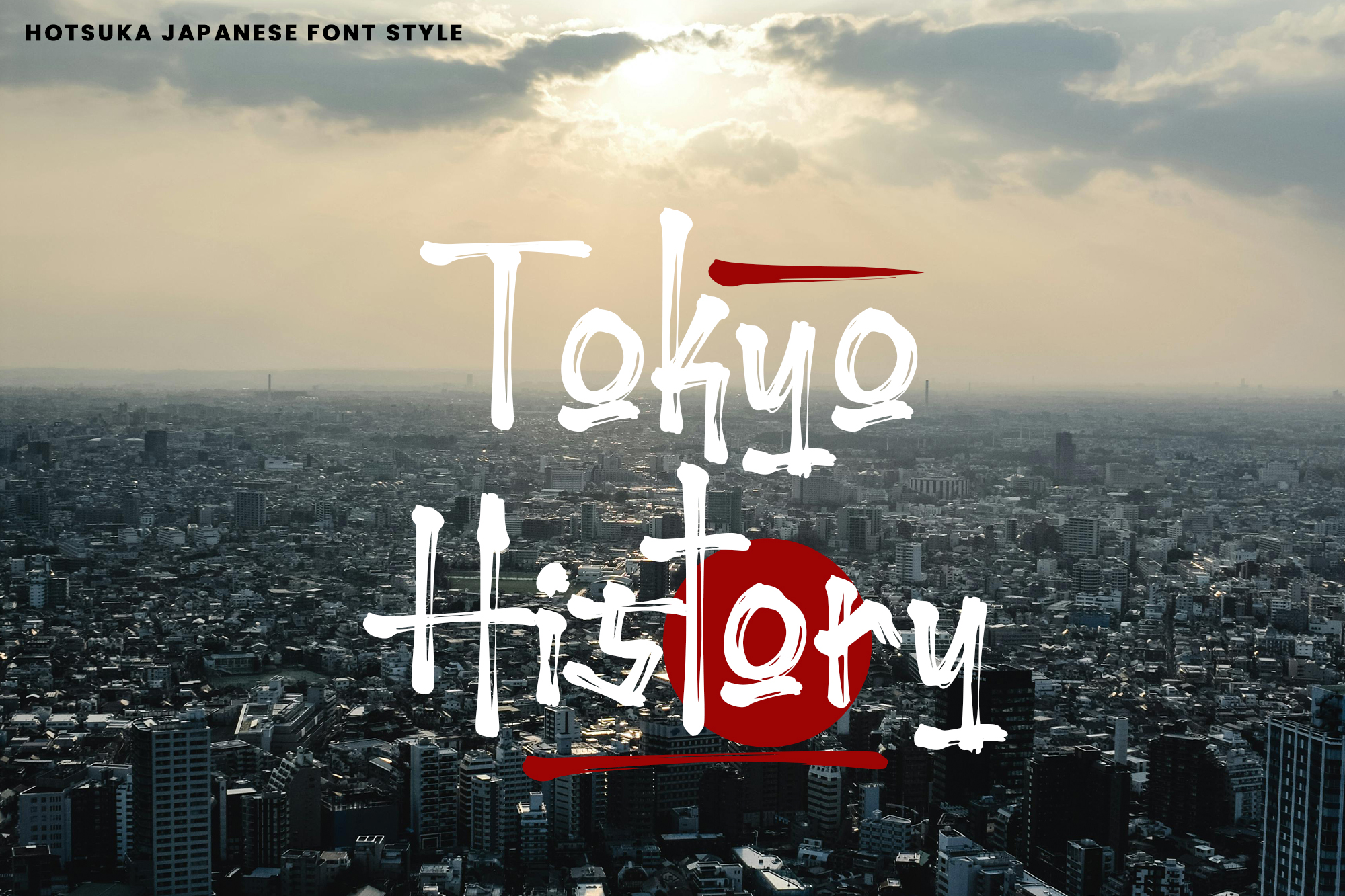 Hotsuka - Japanese Brush Font, Fonts | GraphicRiver