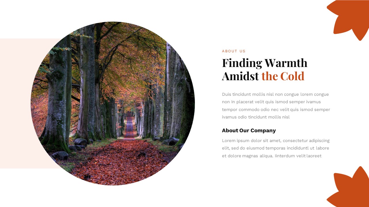 Atumns - Autumn Season PowerPoint Template, Presentation Templates