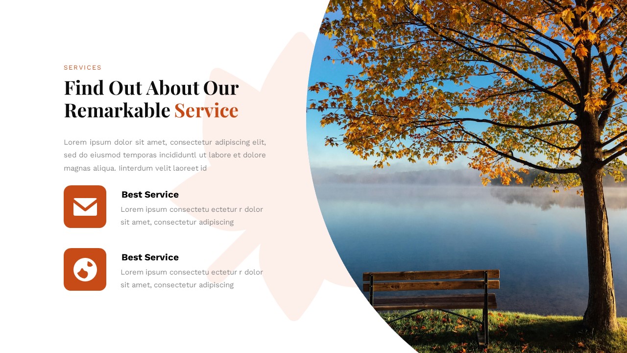 Atumns - Autumn Season PowerPoint Template, Presentation Templates