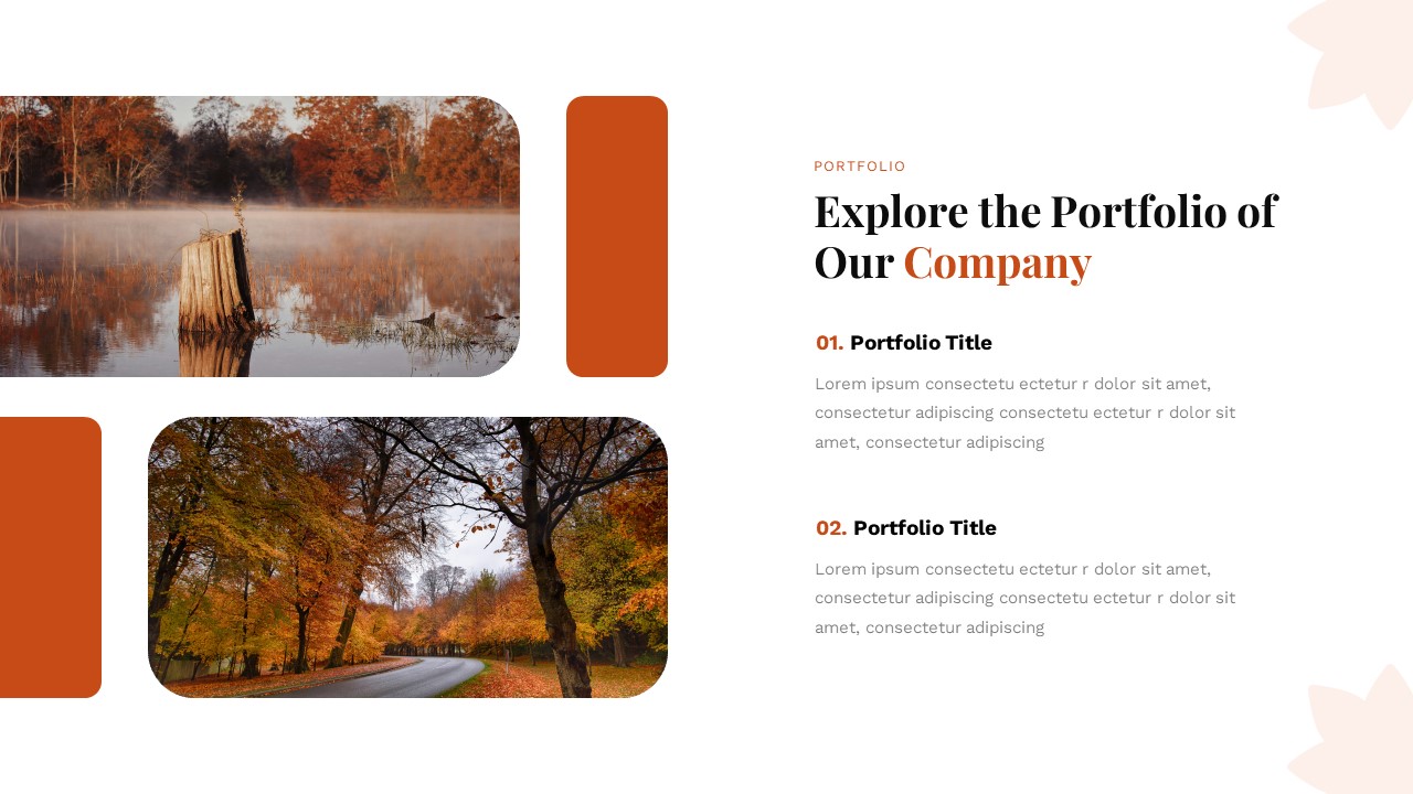 Atumns - Autumn Season PowerPoint Template, Presentation Templates