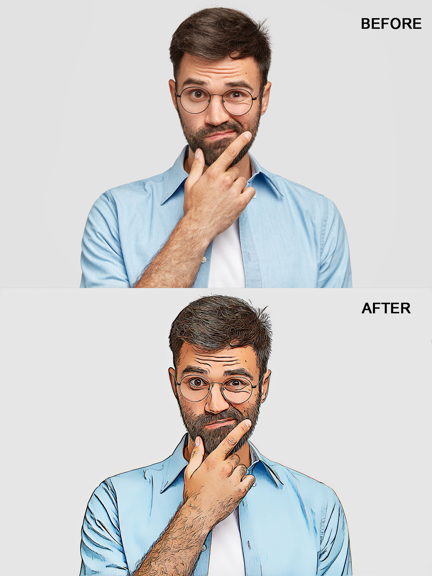 Cartoon Photo Effect, Add-ons | GraphicRiver