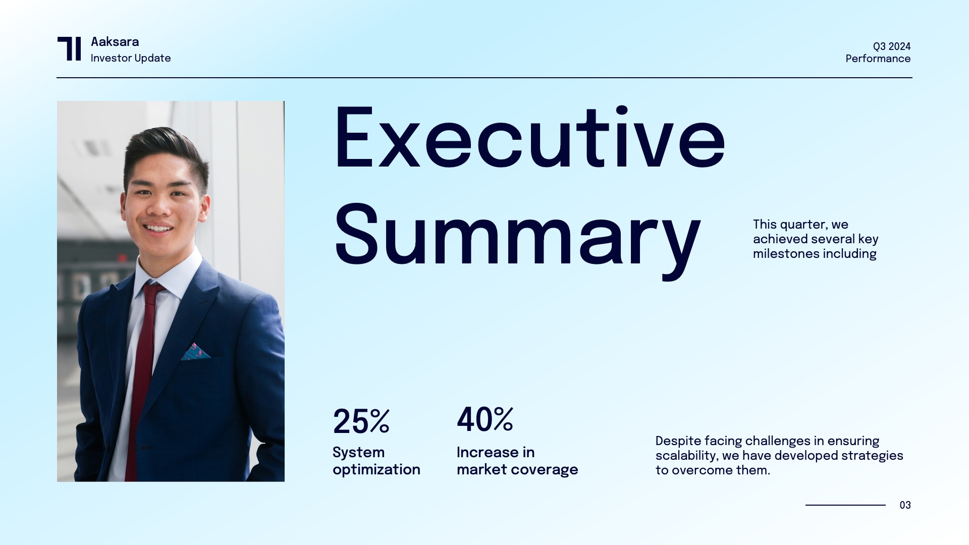 Investor Update Deck PowerPoint, Presentation Templates | GraphicRiver