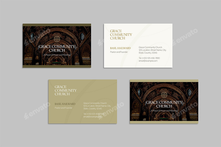Church Stationery Branding Template, Print Templates | GraphicRiver