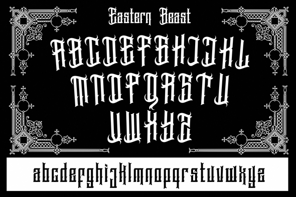 Eastern Beast, Fonts | GraphicRiver