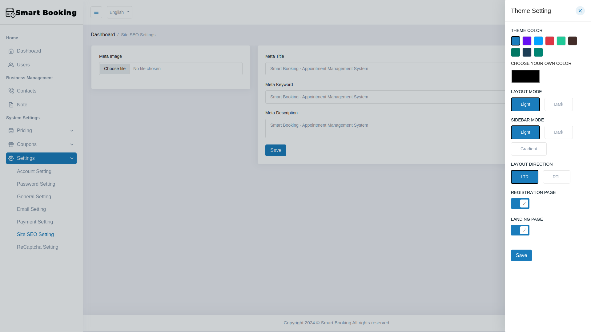Smart Booking SaaS - Appointment Management System by smartwebinfotech