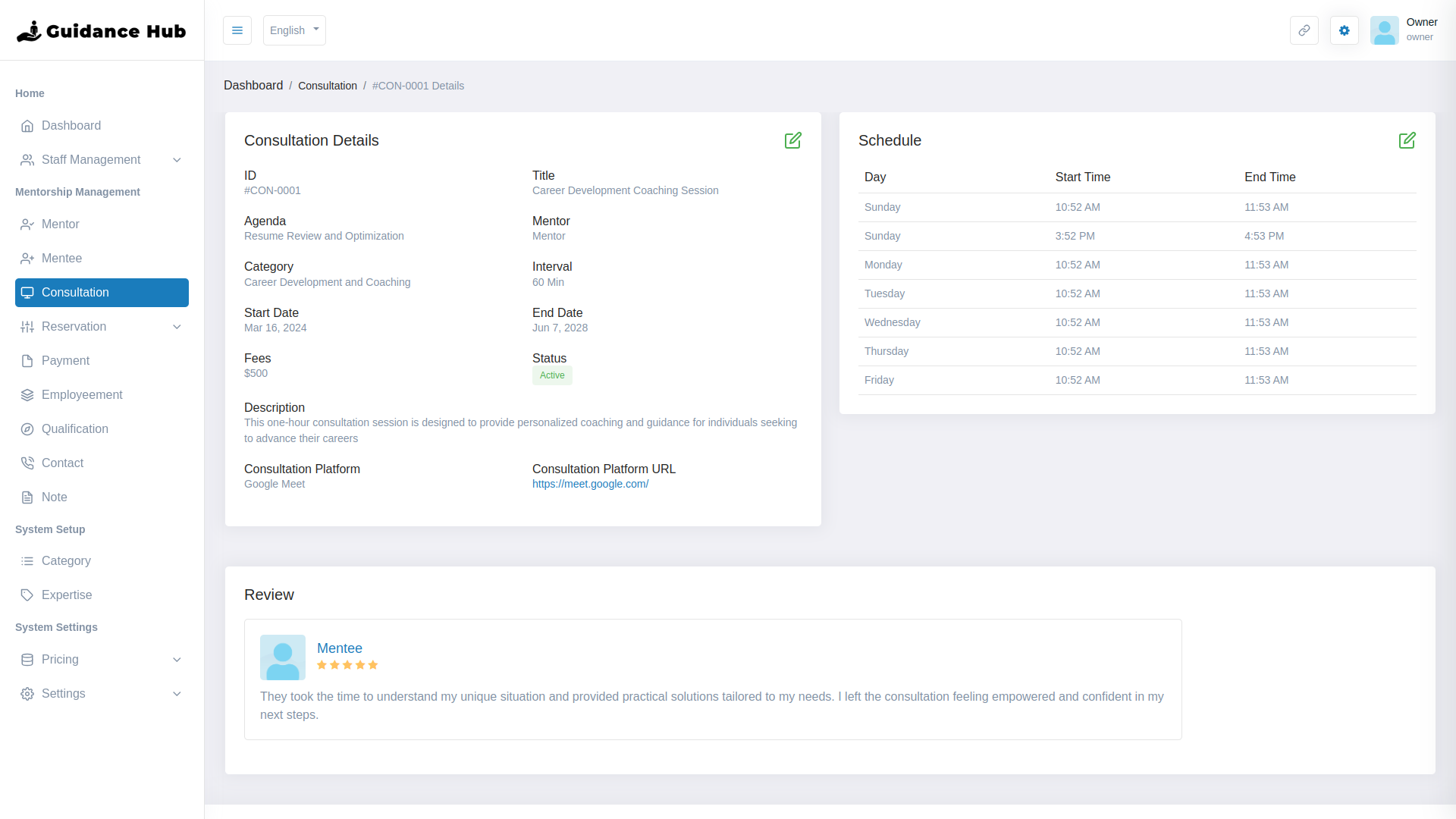 Guidance Hub SaaS - Mentorship Management System by smartwebinfotech
