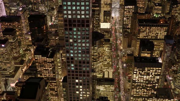 Cityscape Skyline view of High Rise Skyscrapers , Stock Footage | VideoHive