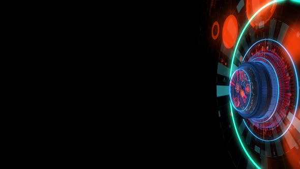 Radial Techno Holographic 3, Motion Graphics | VideoHive