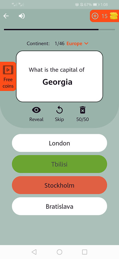 GeoMaster | Geography Quiz Game by bkrcode | CodeCanyon