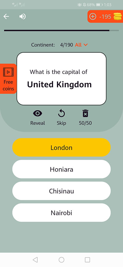 GeoMaster | Geography Quiz Game by bkrcode | CodeCanyon