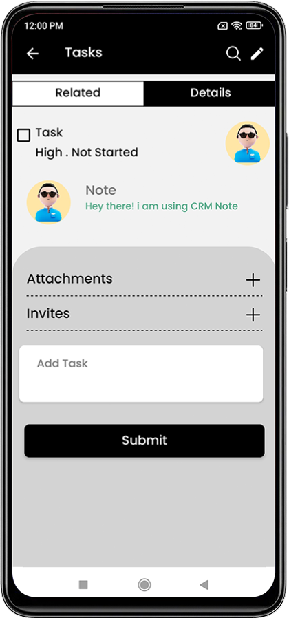 Crm Sales And Marketing App React Native Ios Android App Template By Vg Infotec