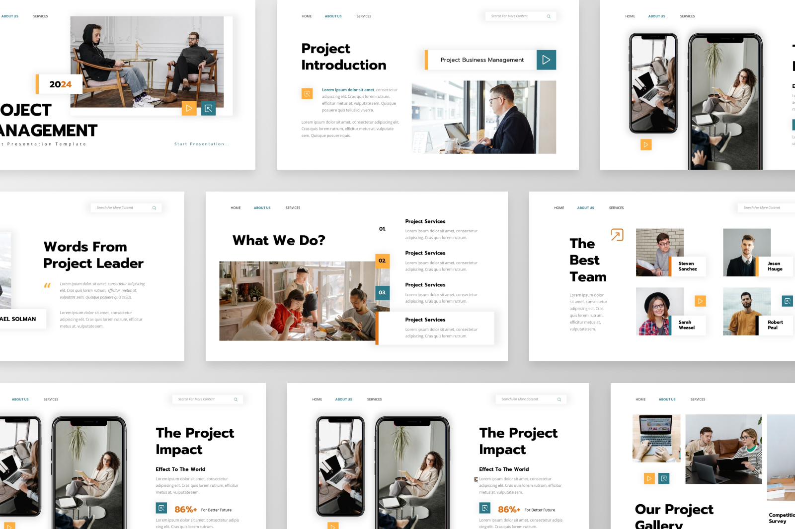 Project Management Keynote Template, Presentation Templates | GraphicRiver
