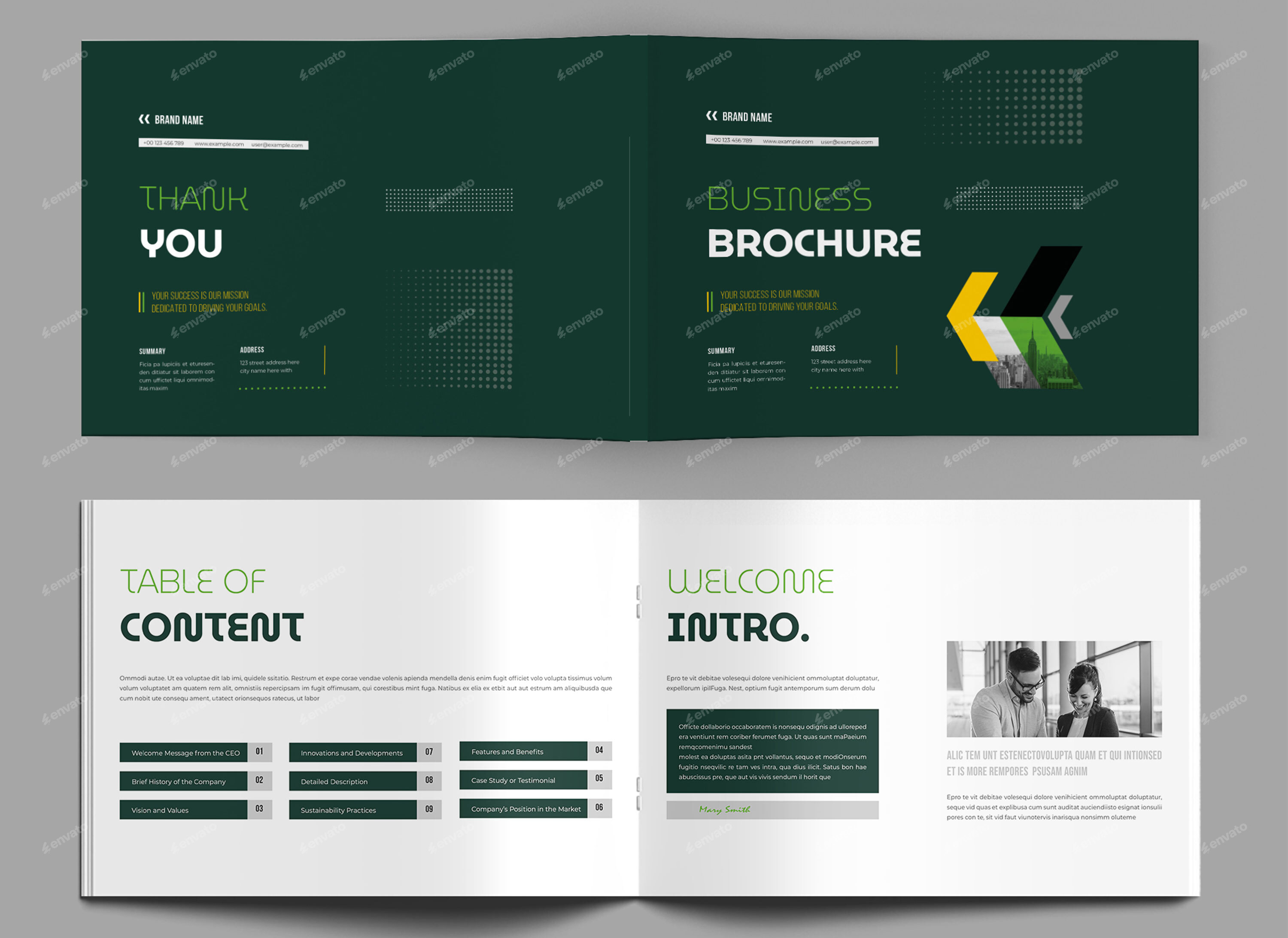 Business Brochure Template, Print Templates | GraphicRiver