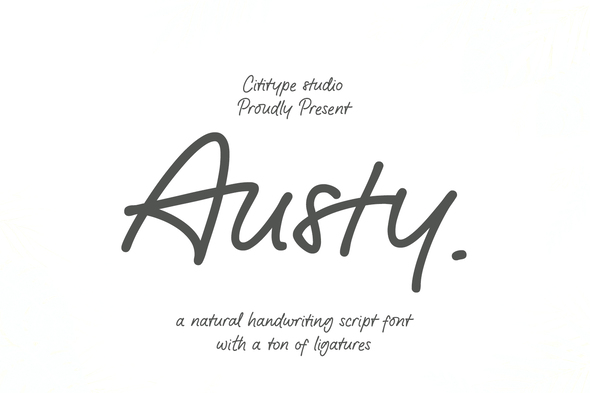 Austy, Fonts | GraphicRiver