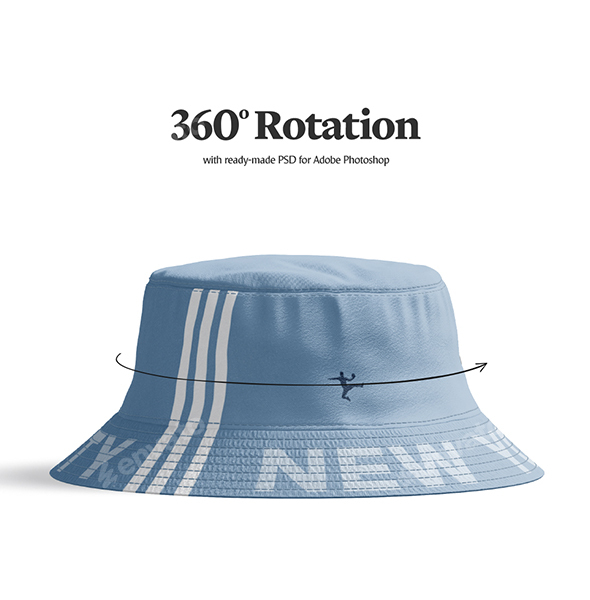 Bucket Hat Animated Mockup, Graphics | GraphicRiver