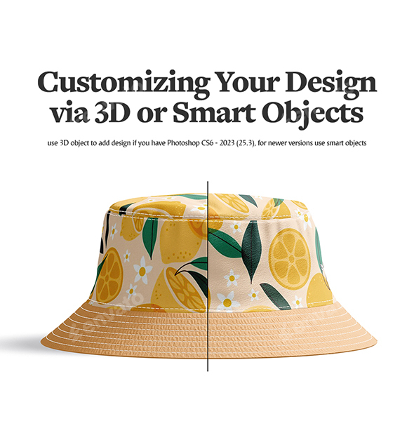Bucket Hat Animated Mockup, Graphics | GraphicRiver
