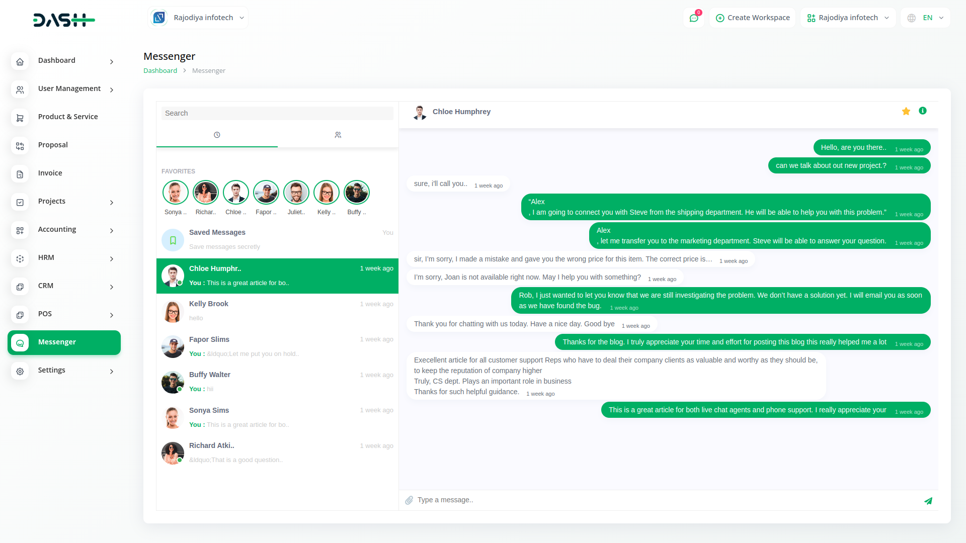 WorkDo Dash SaaS - Open Source ERP with Multi-Workspace by WorkDo | CodeCanyon