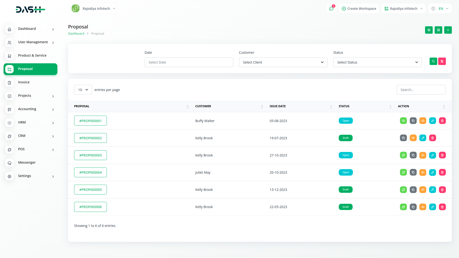 WorkDo Dash SaaS - Open Source ERP with Multi-Workspace by WorkDo | CodeCanyon