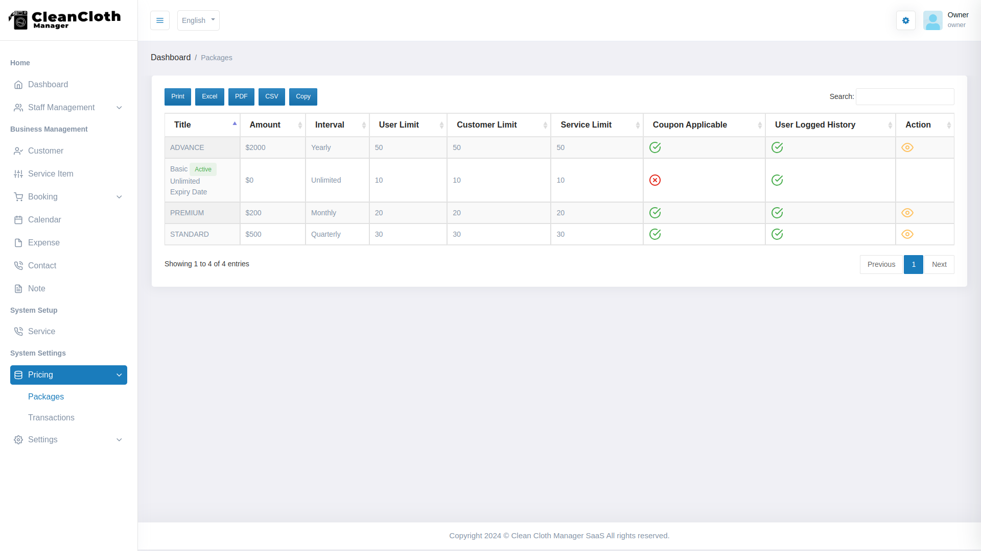 CleanCloth Manager SaaS - Laundry Management System by smartwebinfotech