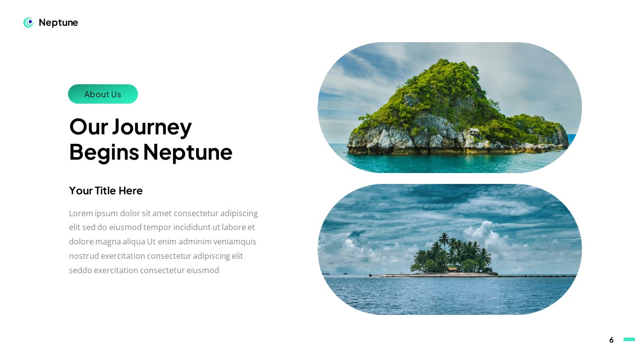 Neptune - Ocean Keynote Template, Presentation Templates | GraphicRiver