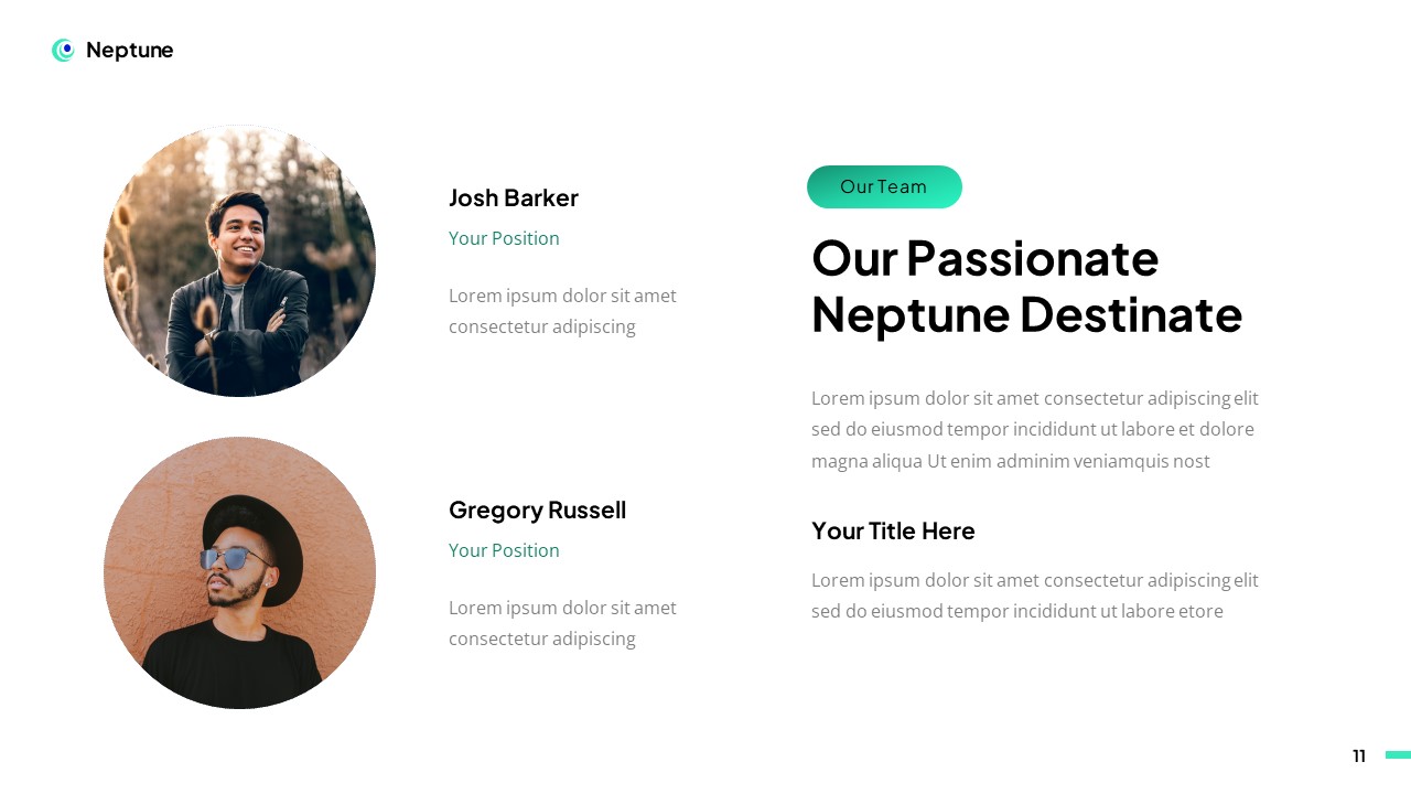 Neptune - Ocean Keynote Template, Presentation Templates | GraphicRiver