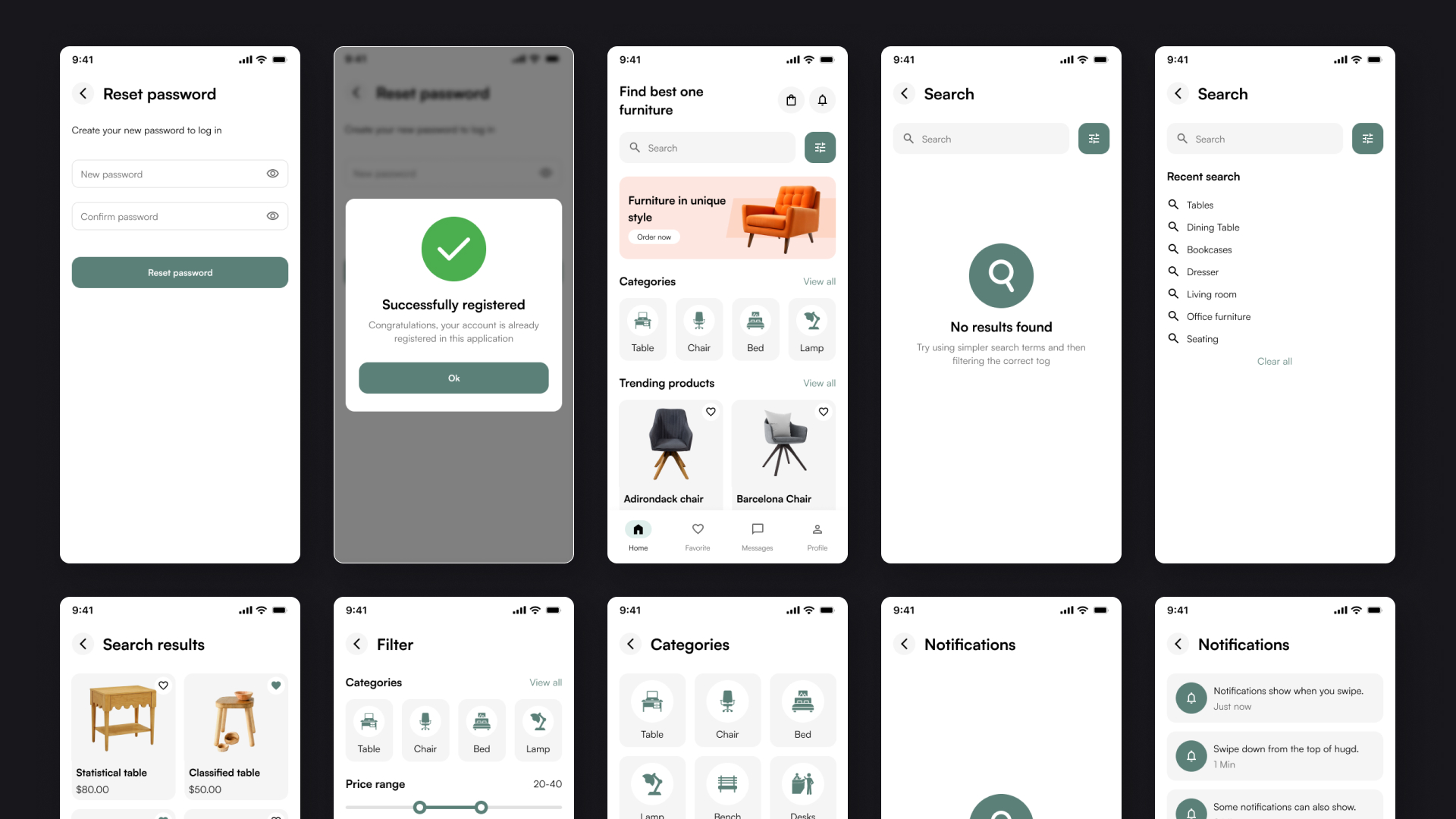 DecorEase App UI Template | Interior Design & Home Styling App in ...