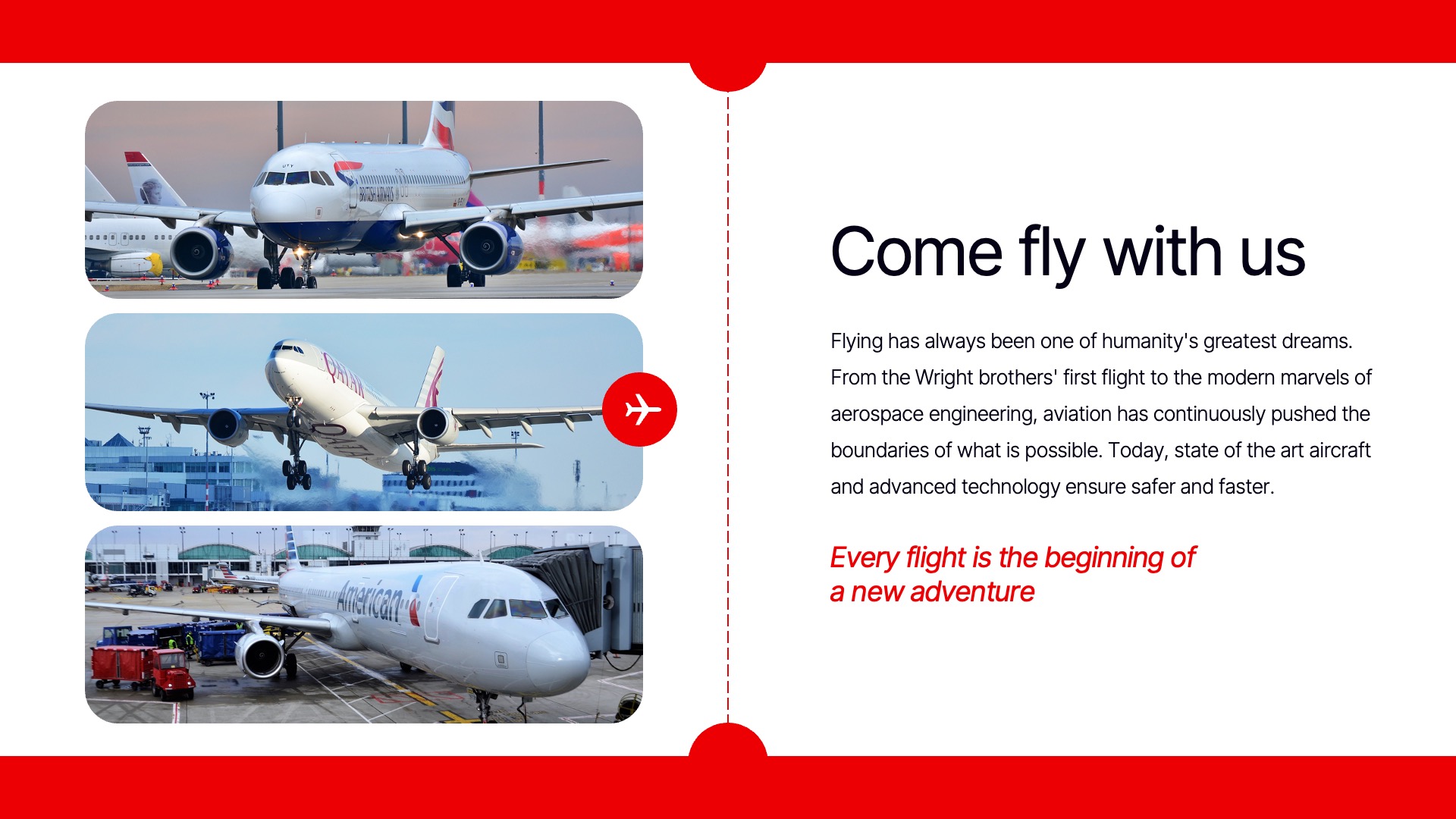 Airlines PowerPoint Template, Presentation Templates | GraphicRiver