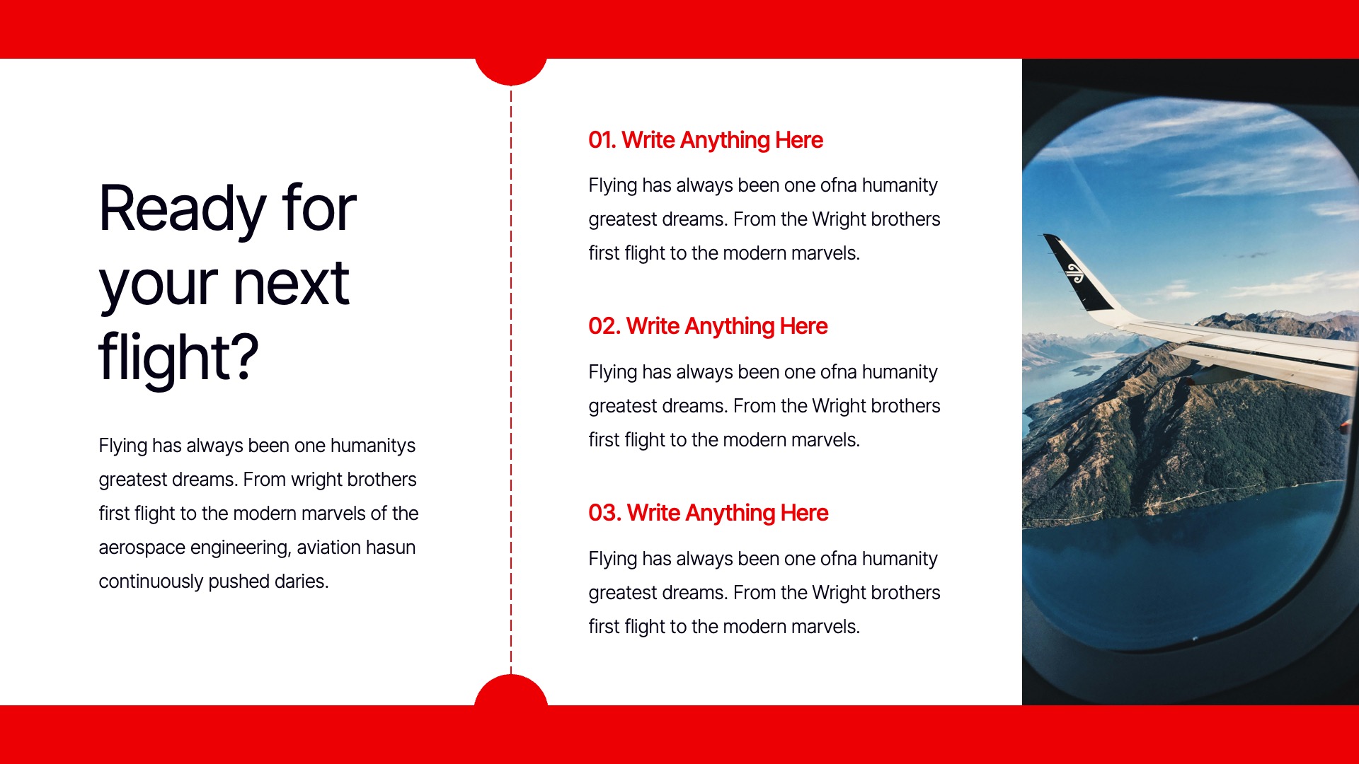 Airlines PowerPoint Template, Presentation Templates | GraphicRiver