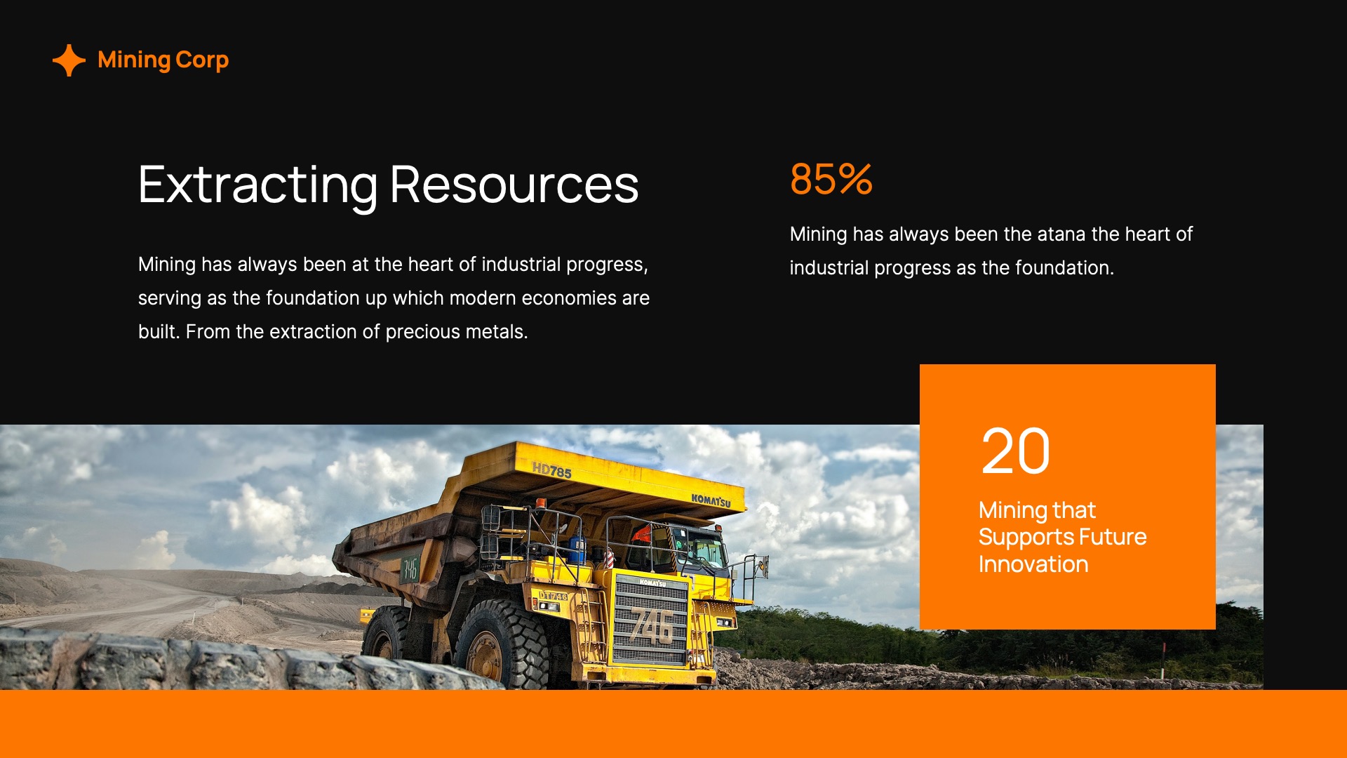 Mining Industry PowerPoint Template, Presentation Templates | GraphicRiver