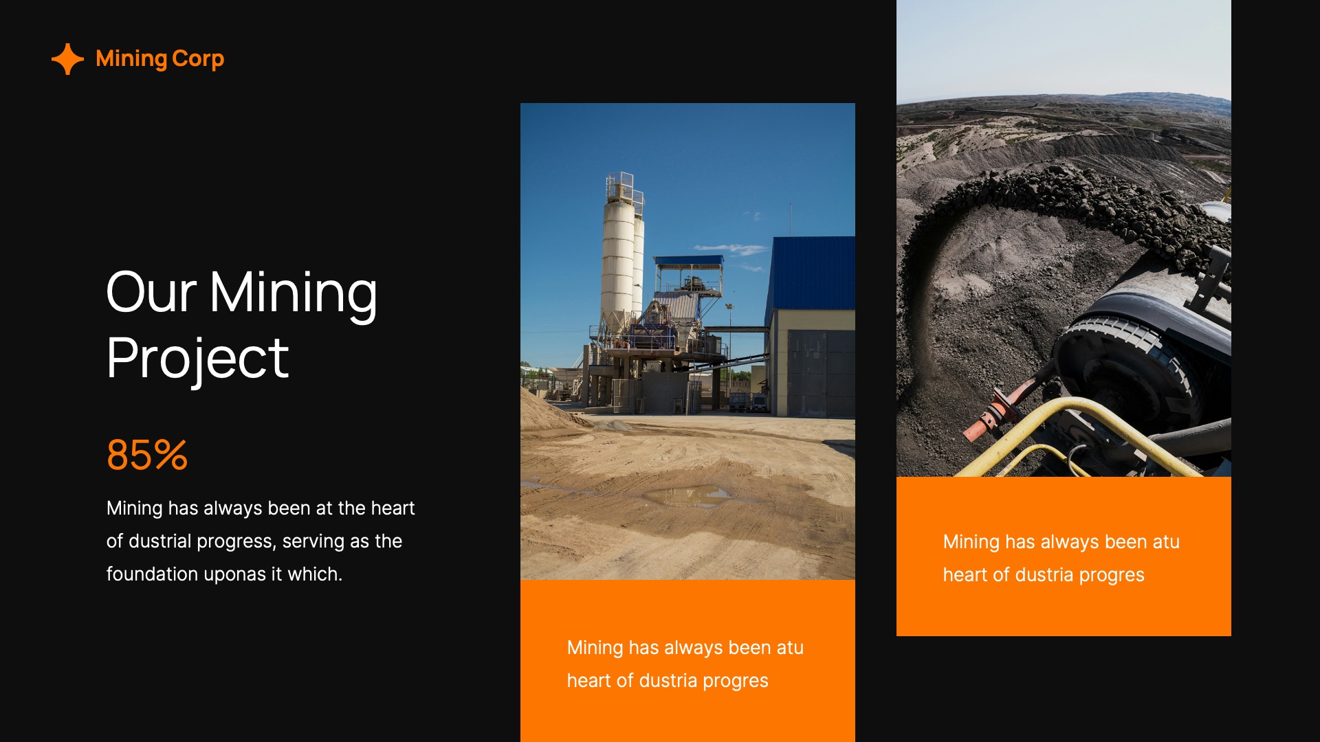 Mining Industry PowerPoint Template, Presentation Templates | GraphicRiver