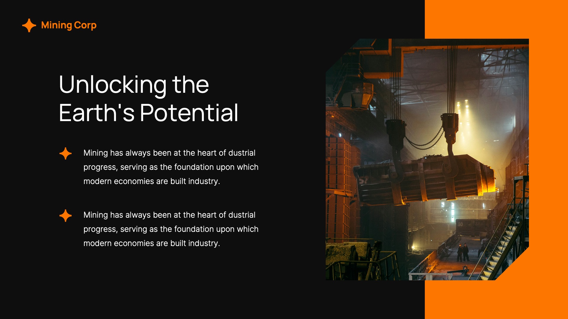 Mining Industry PowerPoint Template, Presentation Templates | GraphicRiver