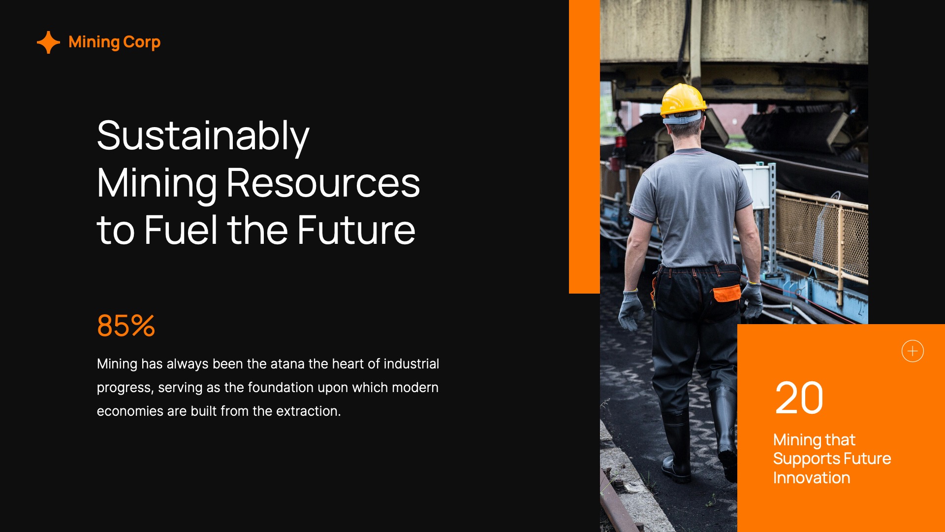 Mining Industry PowerPoint Template, Presentation Templates | GraphicRiver