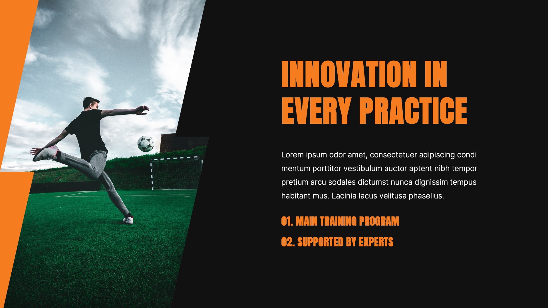 Sport Academy Google Slides Template, Presentation Templates | GraphicRiver