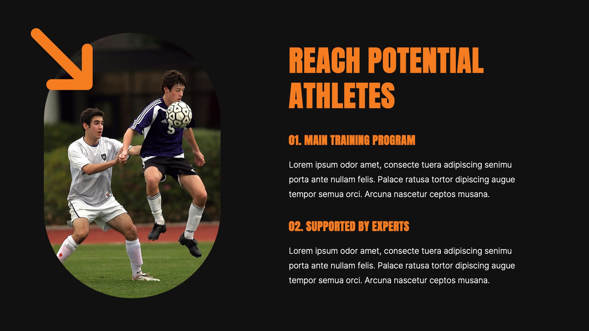 Sport Academy Google Slides Template, Presentation Templates | GraphicRiver