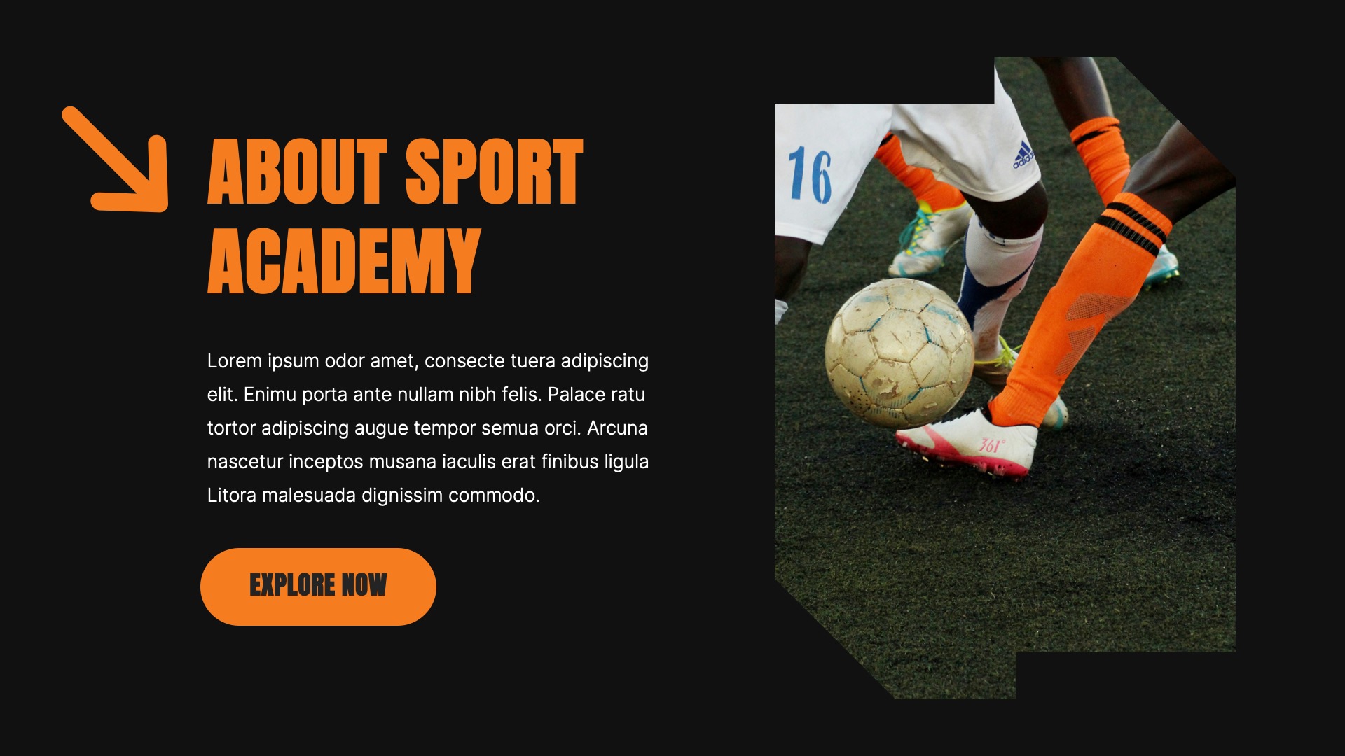 Sport Academy Google Slides Template, Presentation Templates | GraphicRiver