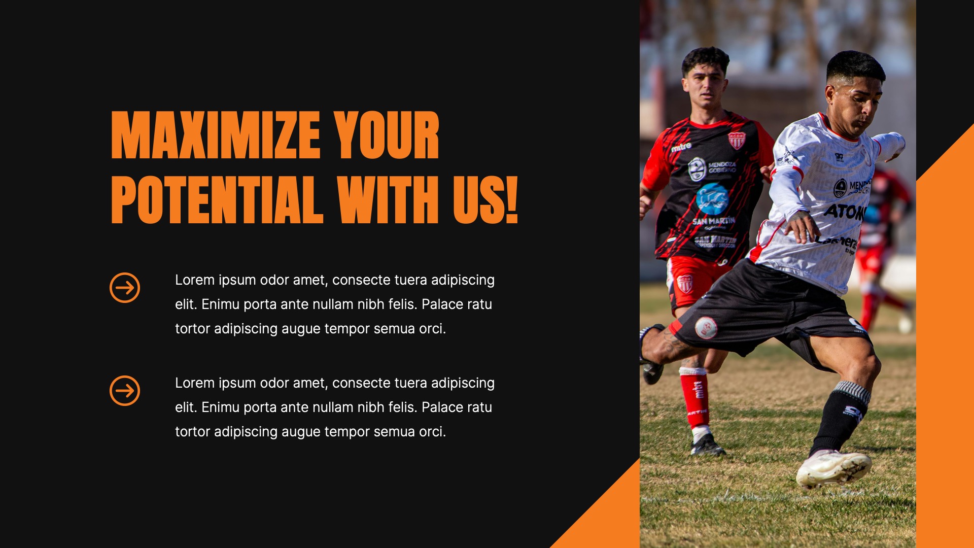 Sport Academy Google Slides Template, Presentation Templates | GraphicRiver