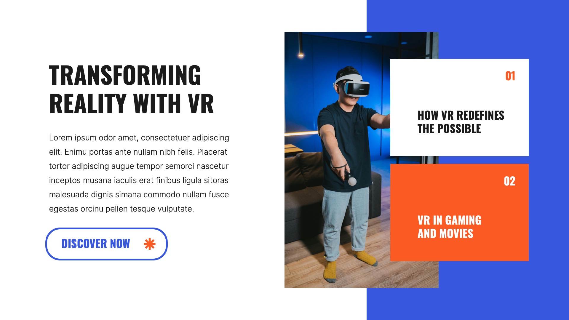 Virtual Reality PowerPoint Template, Presentation Templates | GraphicRiver
