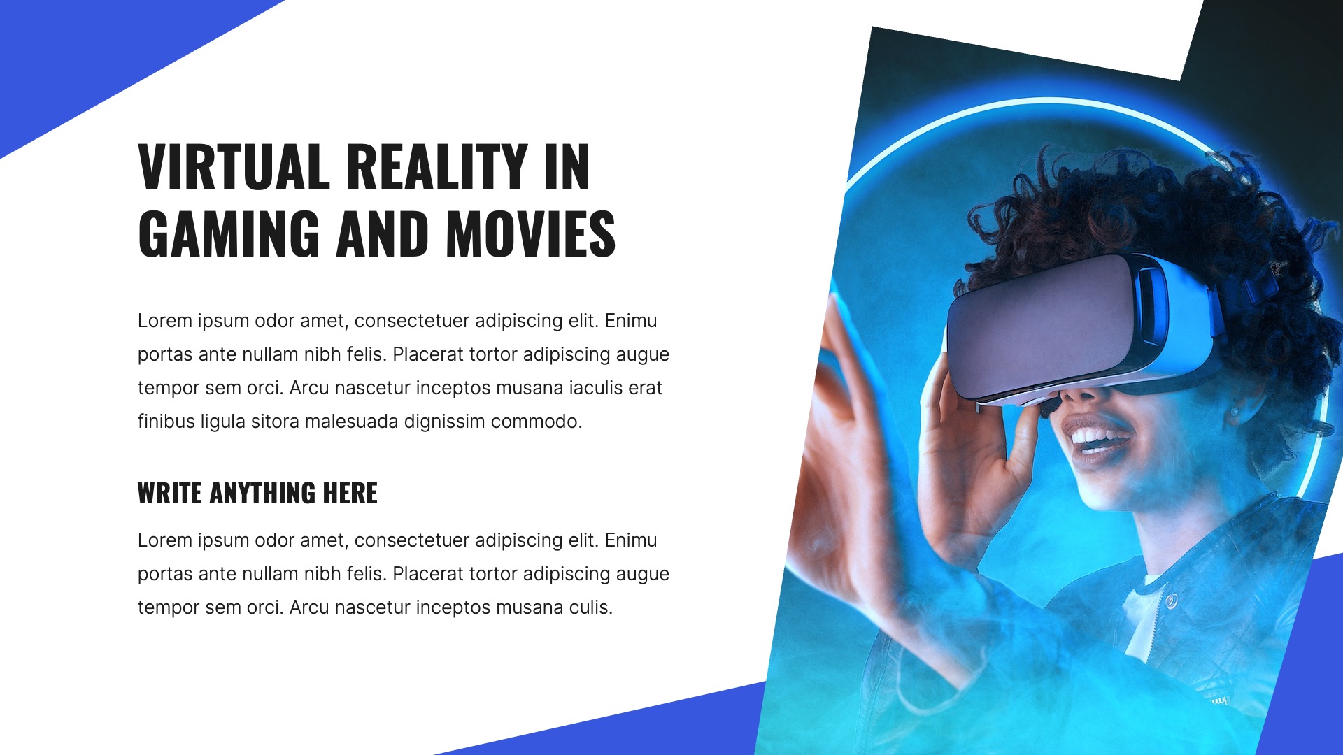 Virtual Reality PowerPoint Template, Presentation Templates | GraphicRiver